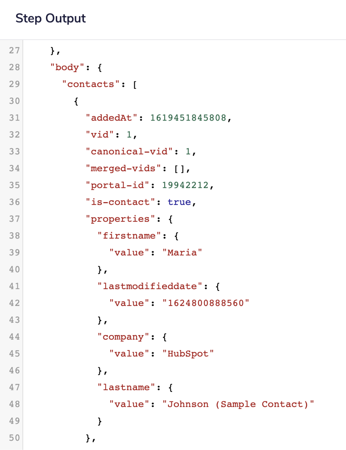 HubSpot Fallback Values